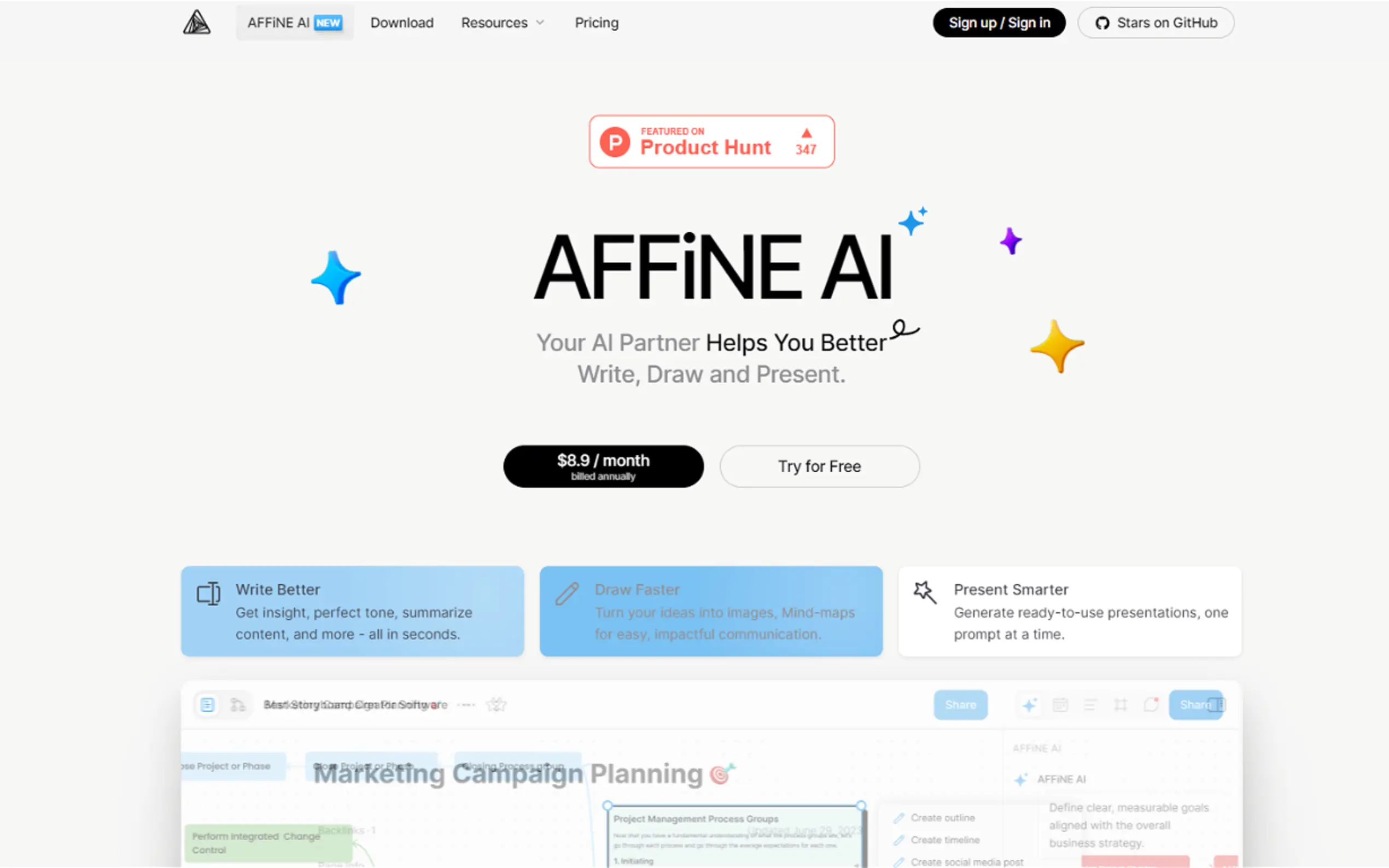 AFFiNE AI - AI Tool Information, Latest Updates and Alternatives - AINave
