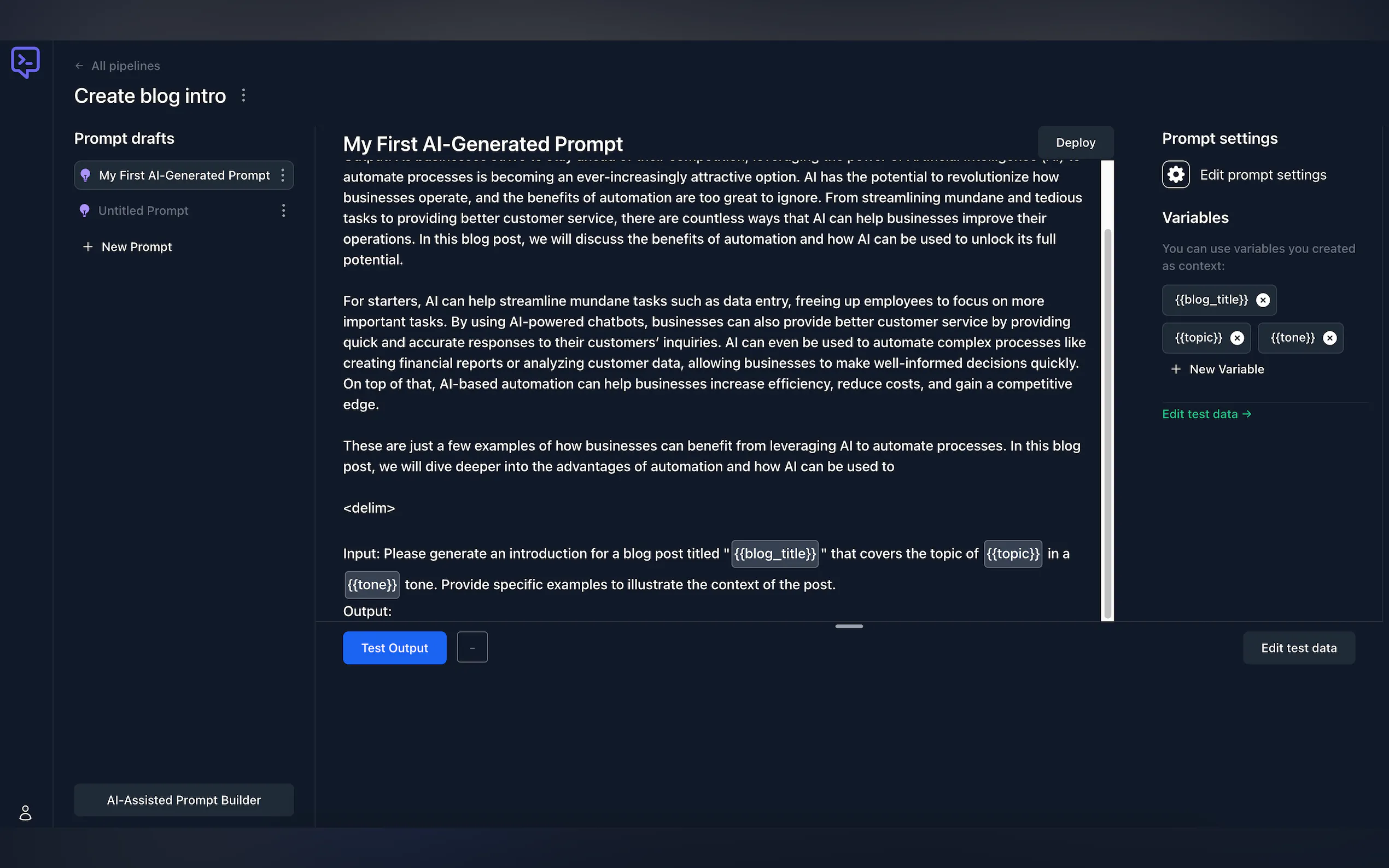 AI-assisted prompt builder - AI Tool Information, Latest Updates and ...