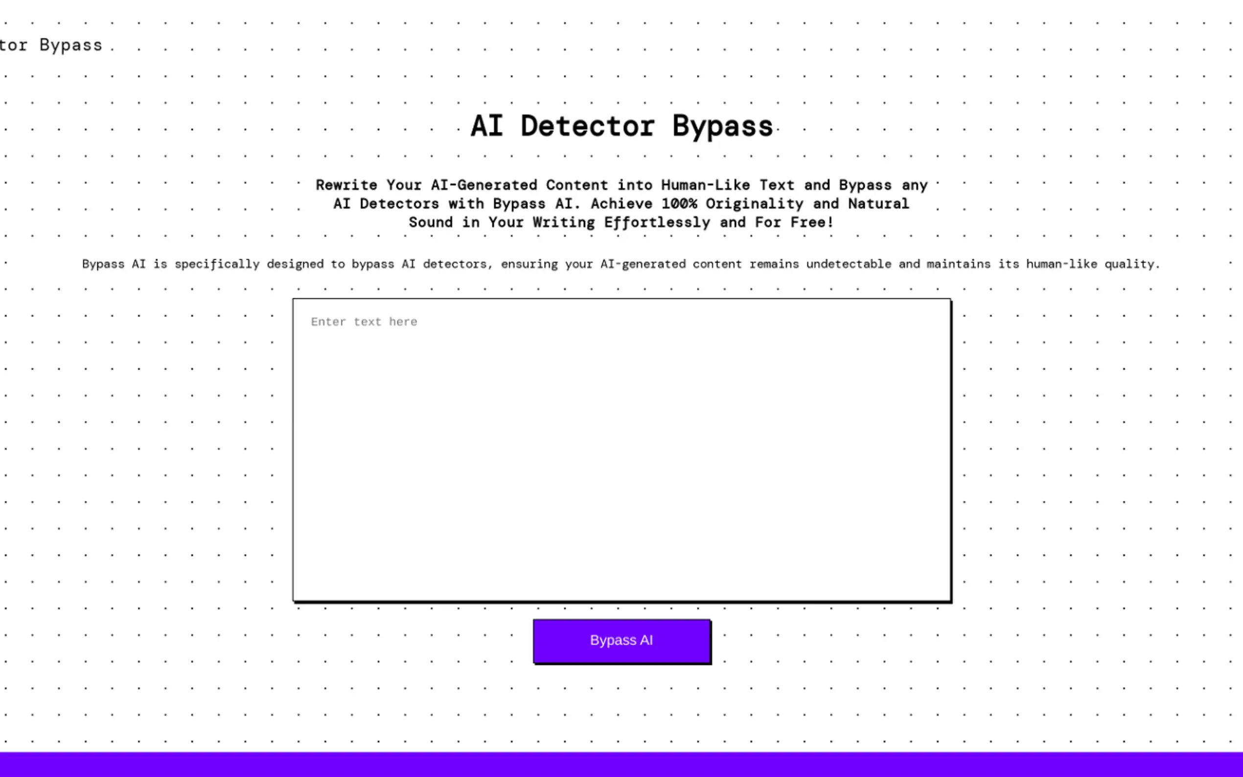 AI Detector Bypass - AI Tool Information, Latest Updates and ...