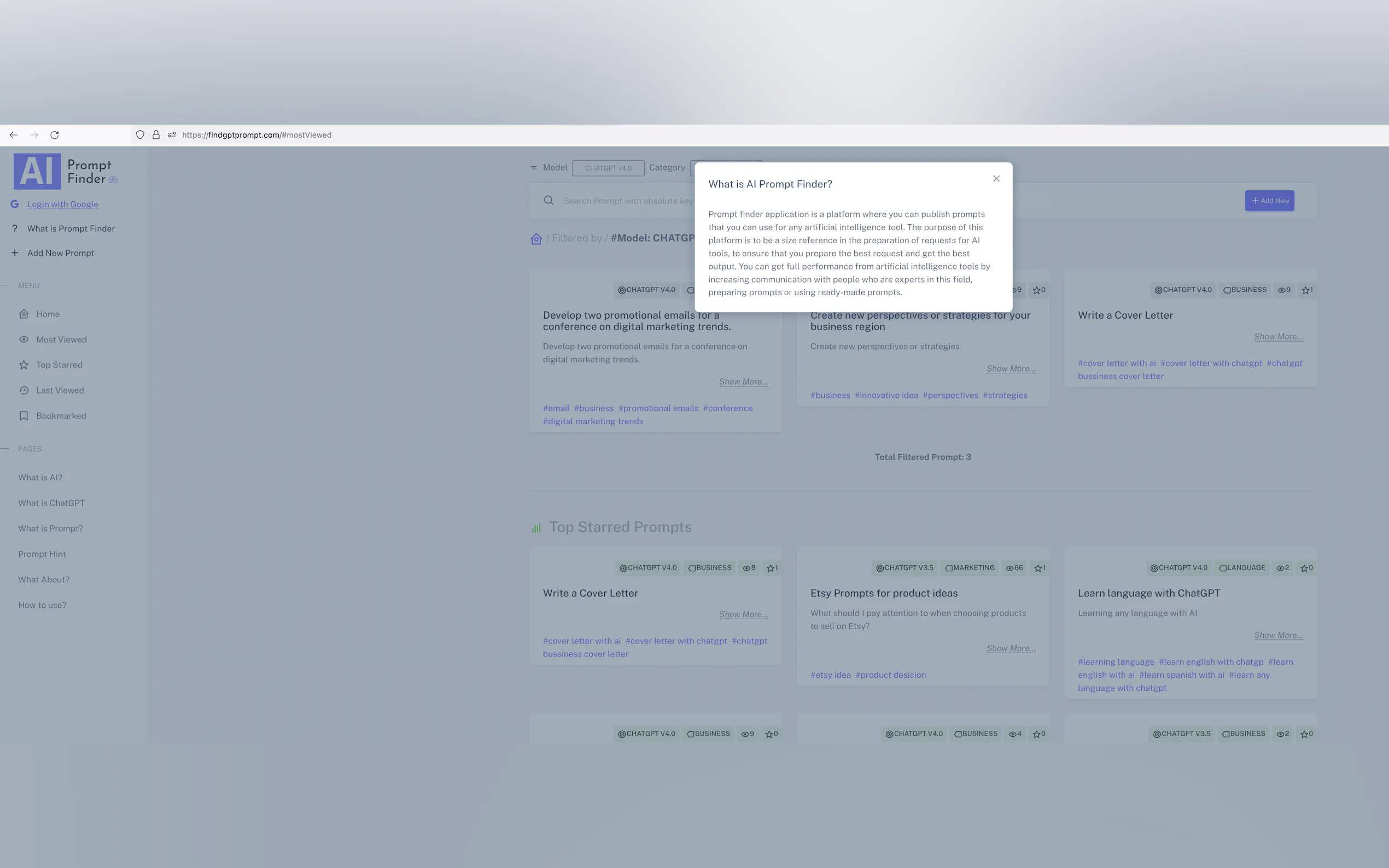 AI Prompt Finder - AI Tool Information, Latest Updates and Alternatives ...