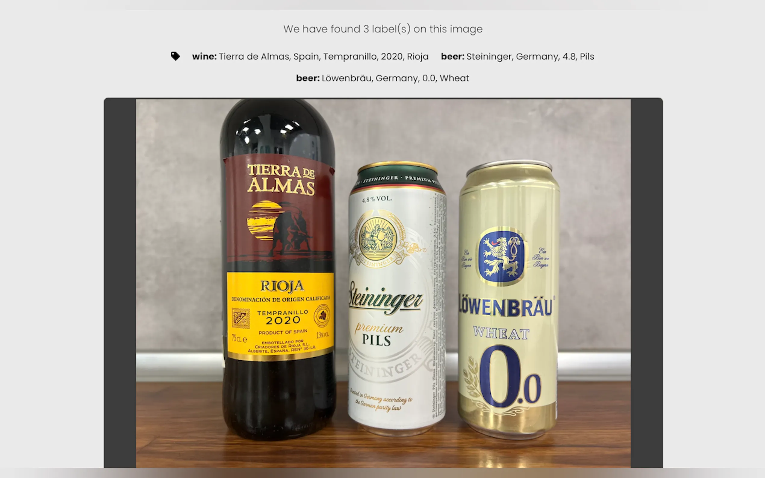 Alcohol Label Recognition API - AI Tool Information, Latest Updates and ...