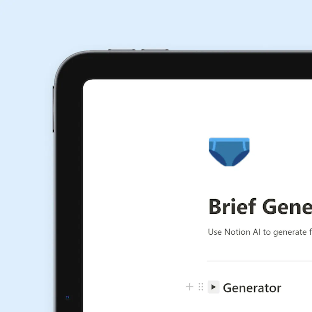 Brief Generator With Notion AI - AI Tool Information, Latest Updates ...