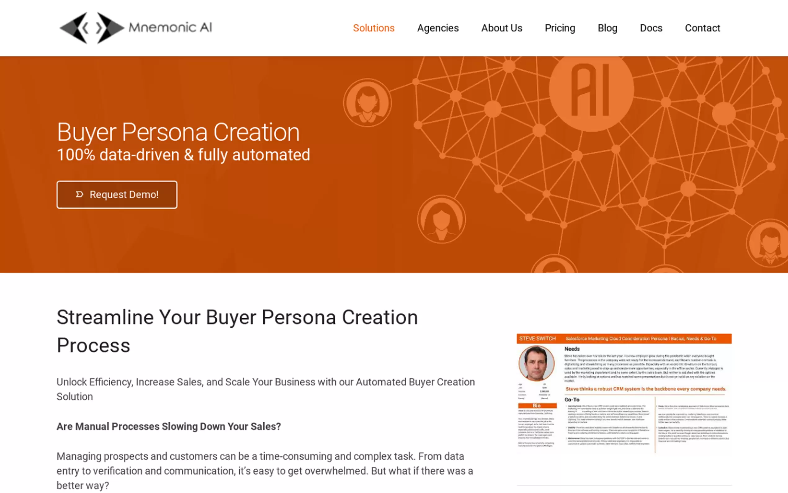 Buyer Persona by Mnemonic - AI Tool Information, Latest Updates and ...