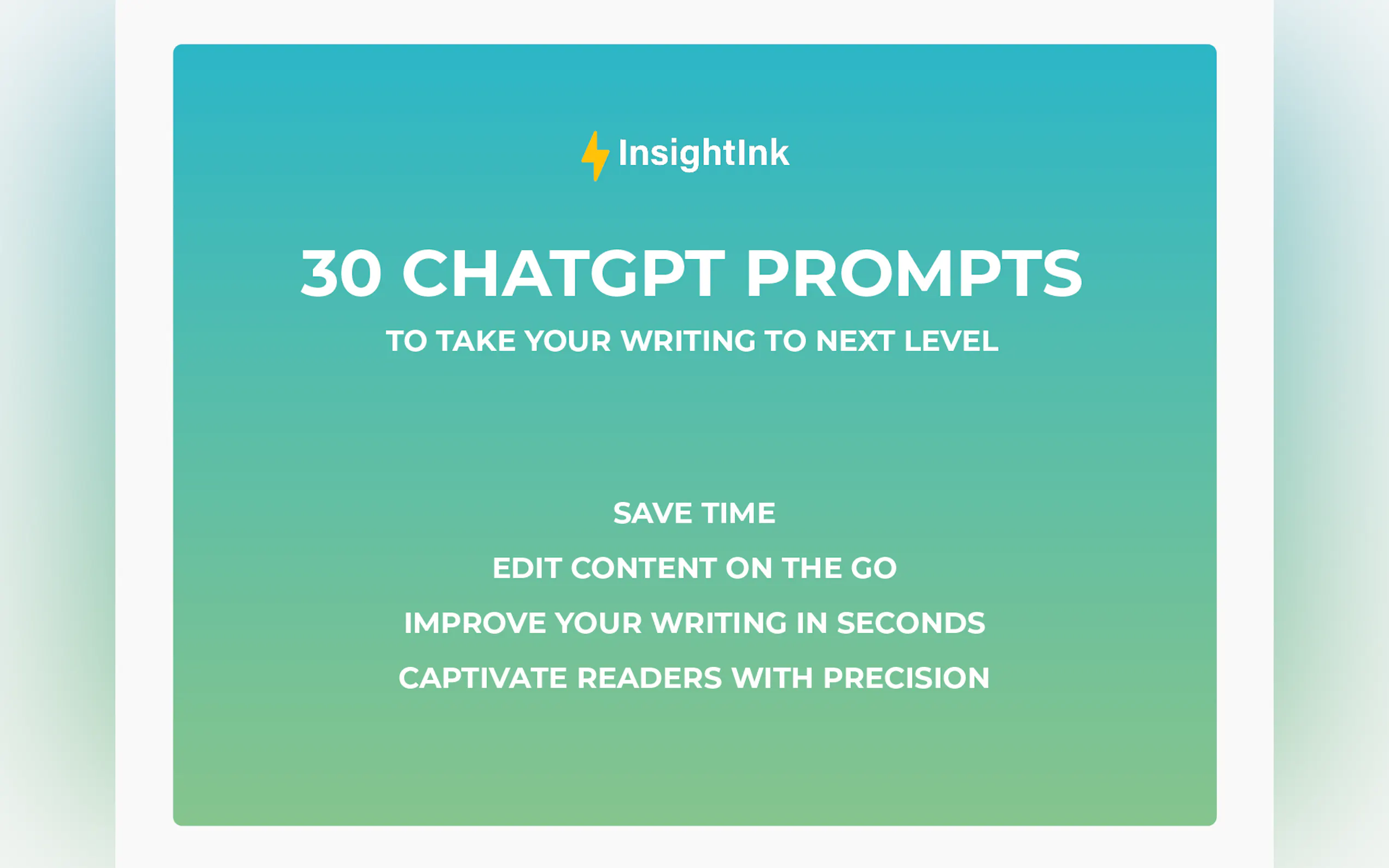 ChatGPT Prompts To Elevate Your Writing - AI Tool Information, Latest ...