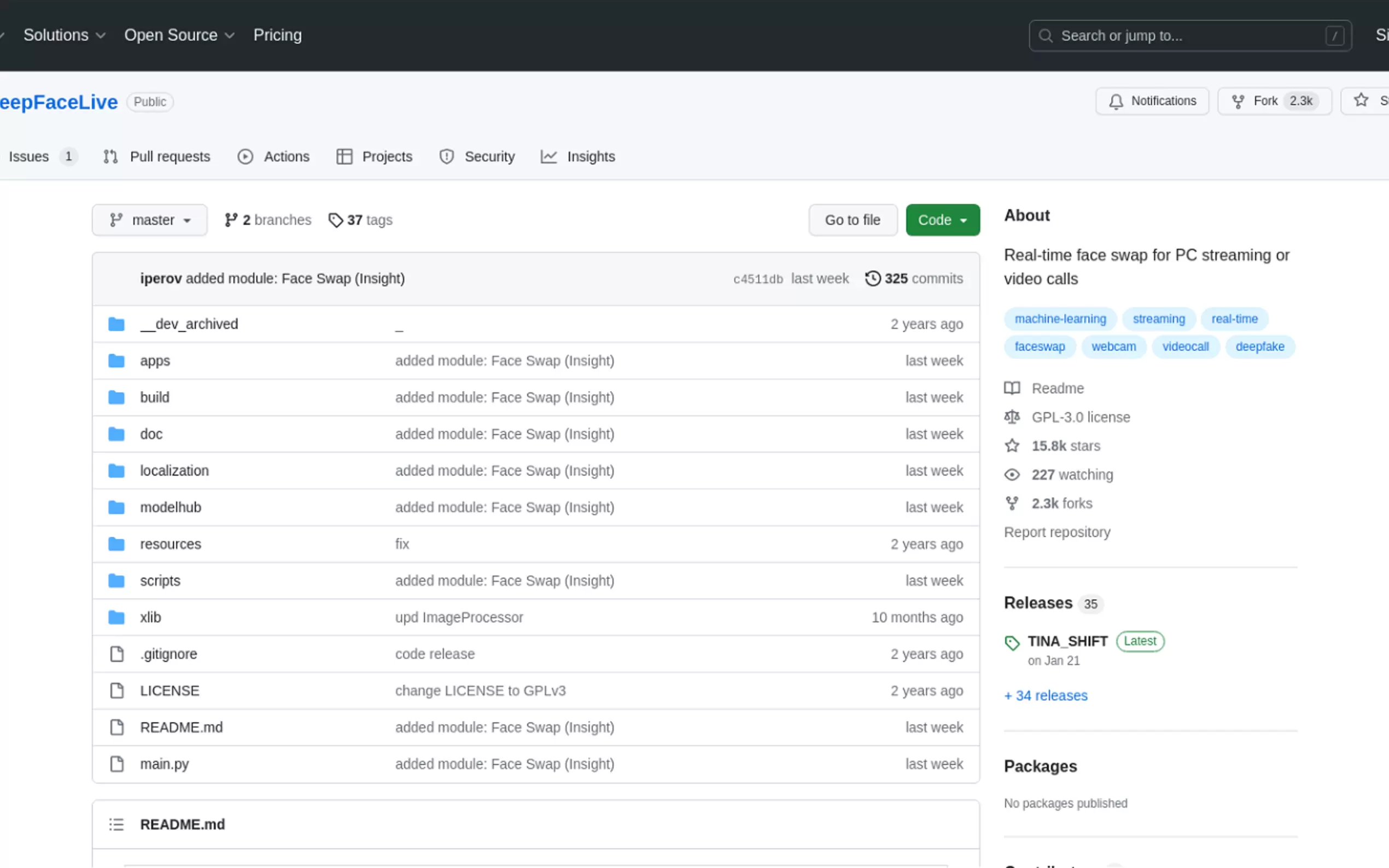 DeepFaceLive - AI Tool Information, Latest Updates and Alternatives ...