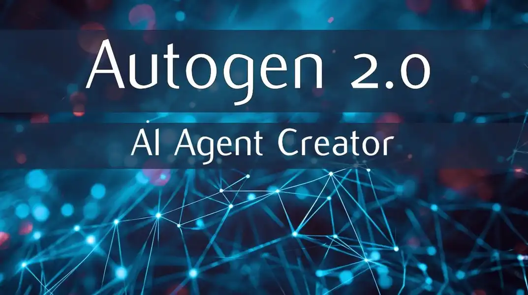Autogen AI Agent creator for easy app customizatio... - AINave