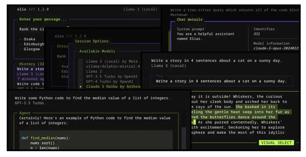 Elia: An Open Source Terminal UI for Interacting w... - AINave