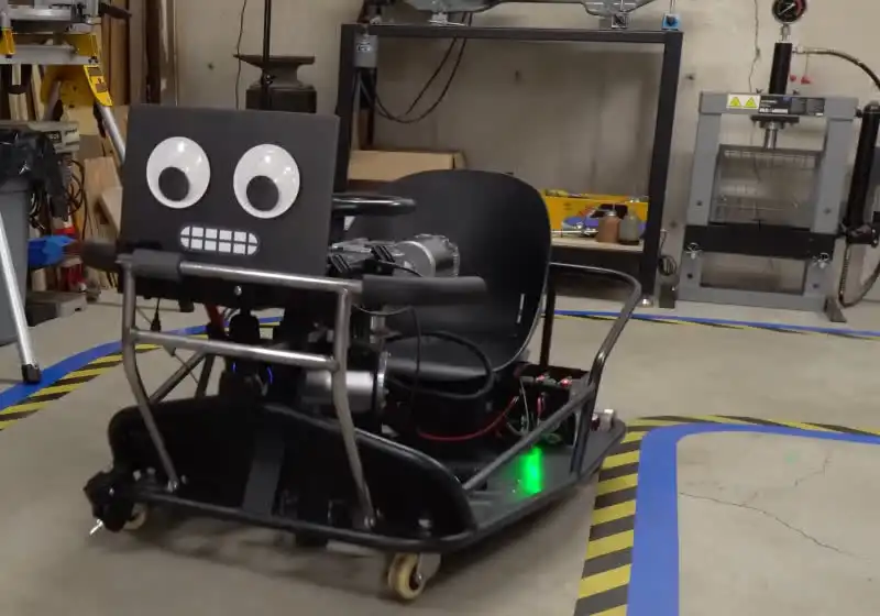 Go-kart ditches expensive sensors for a single cam... - AINave