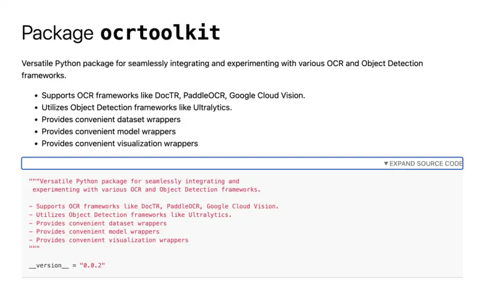 Meet the OCR Toolkit: A Versatile Python Package f... - AINave Meet the OCR Toolkit: A Versatile Python Package f... - AINave