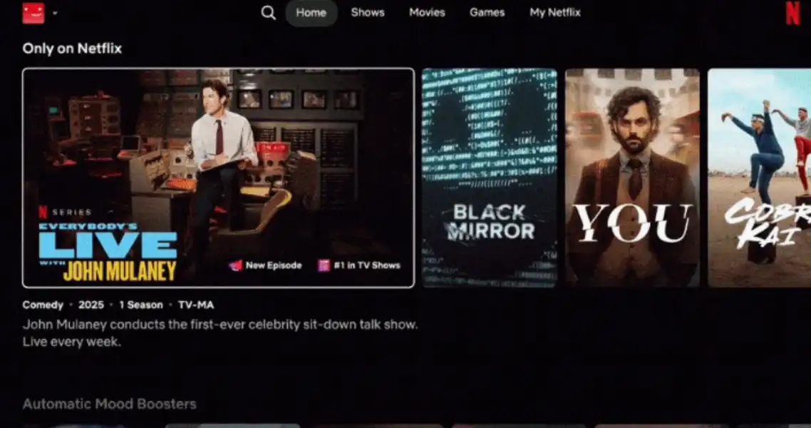 Netflix pushes forward with major TV User Interfac... - AINave
