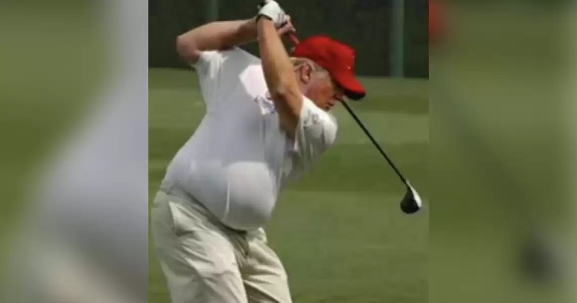 Trump Claims Unflattering Image of Him Playing Gol... - AINave