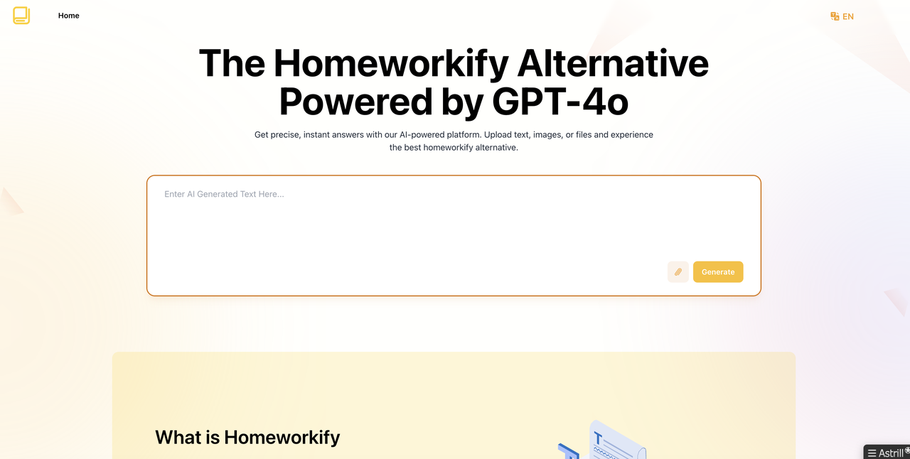 Homeworkify.im : Master Homework with GPT-4o - AI Tool Information ...