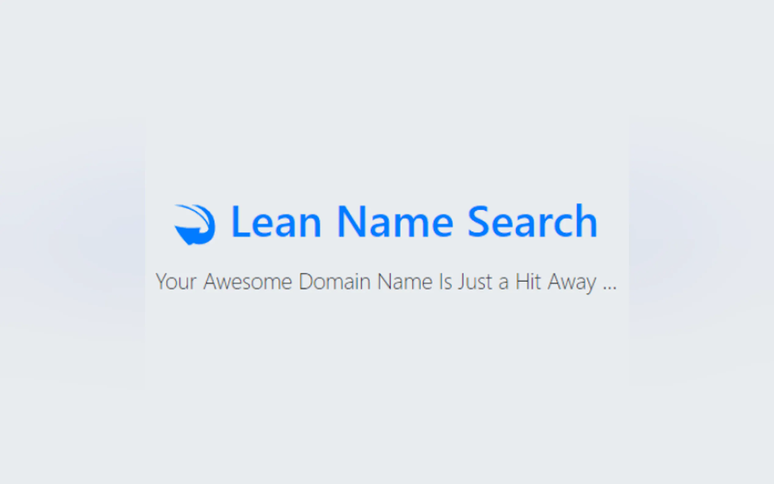 Lean Name Search - AI Tool Information, Latest Updates and Alternatives ...