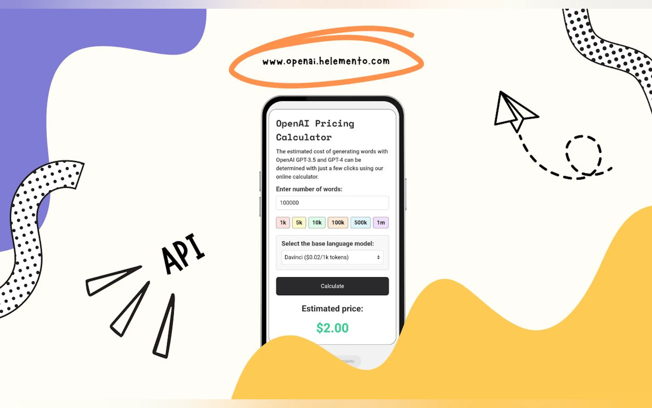 OpenAI ChatGPT API Pricing Calculator - AI Tool Information, Latest ...