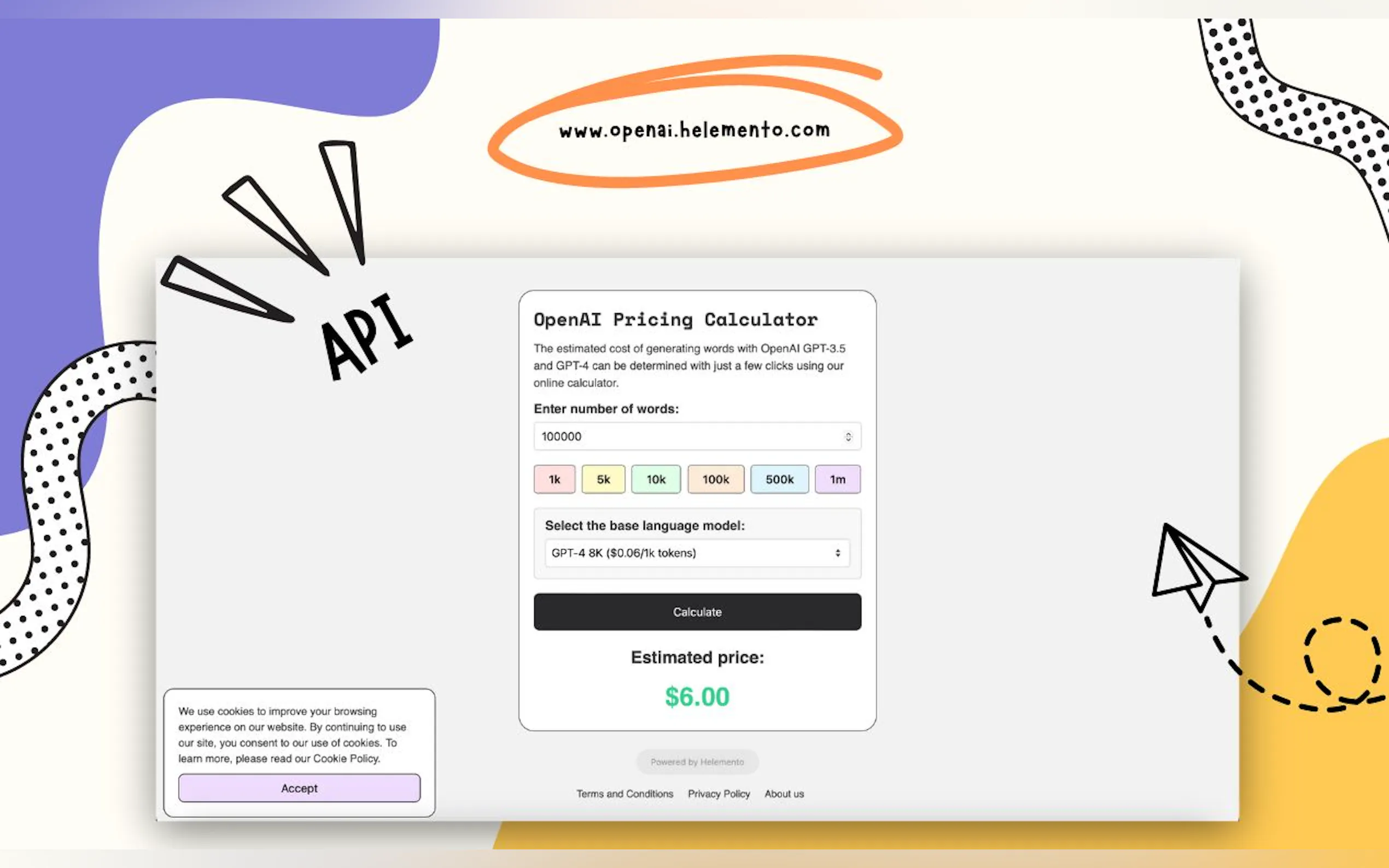 OpenAI ChatGPT API Pricing Calculator AI Tool Information Latest OpenAI ChatGPT API Pricing Calculator AI Tool Information Latest