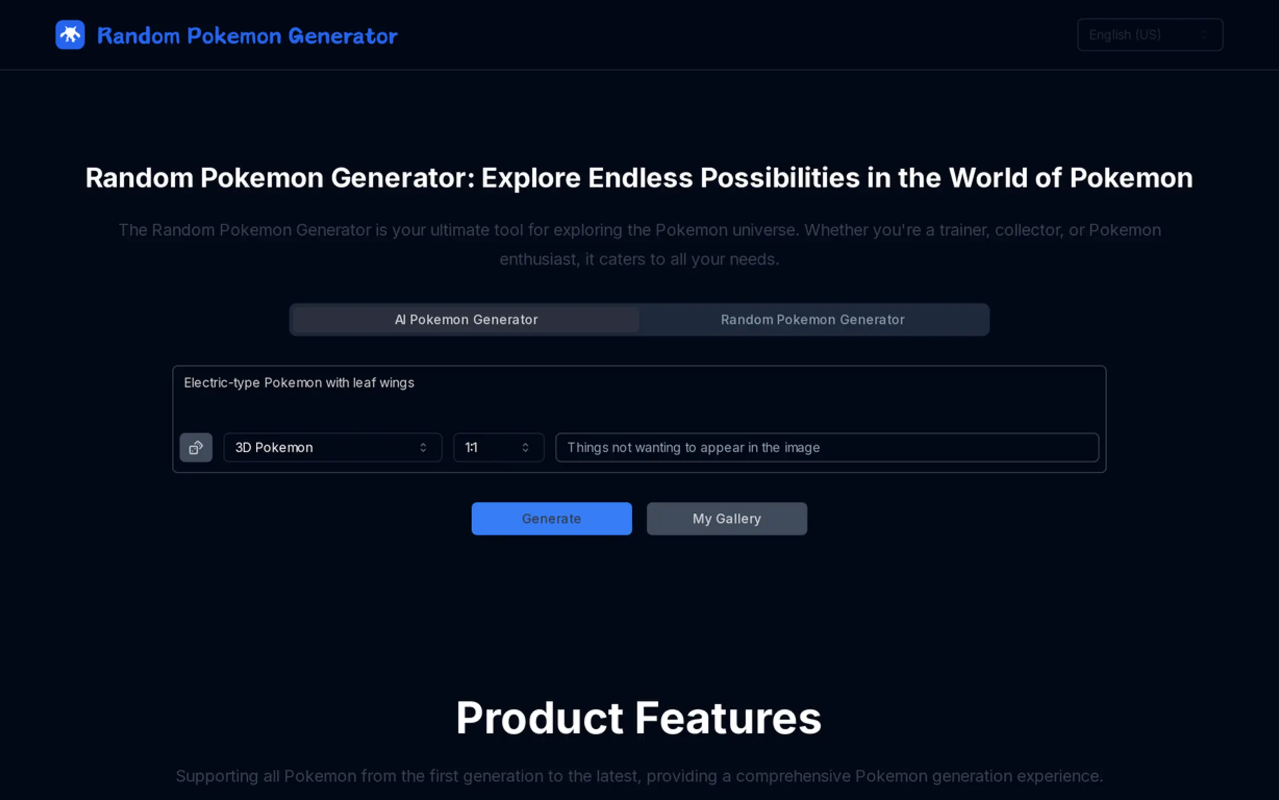 Random Pokemon Generator - AI Tool Information, Latest Updates and ...