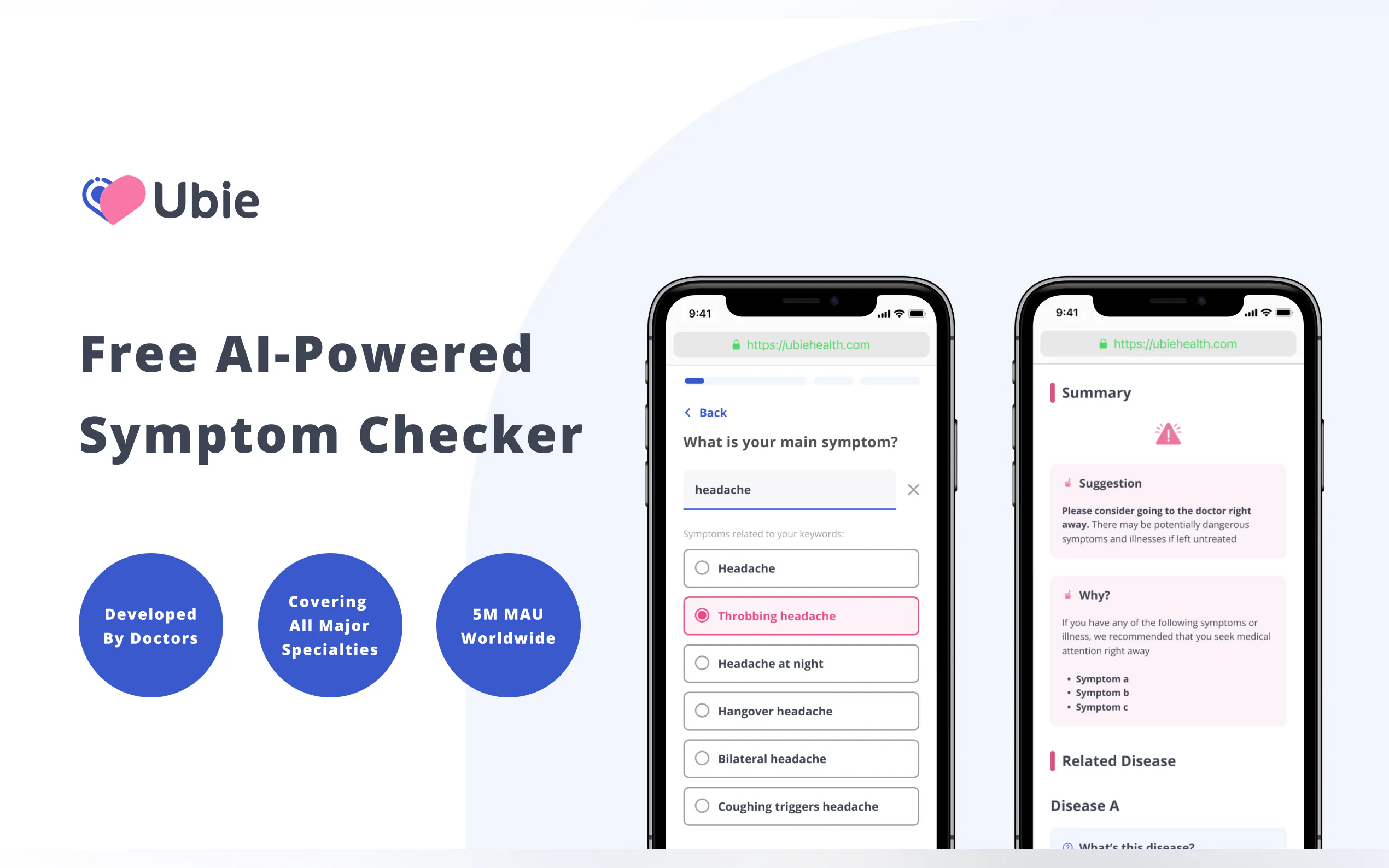 Ubie AI Symptom Checker - AI Tool Information, Latest Updates and ...